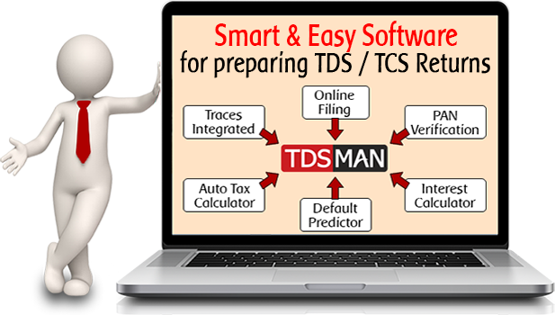 TDSMAN - TDS Software for eTDS return filing with Free Download