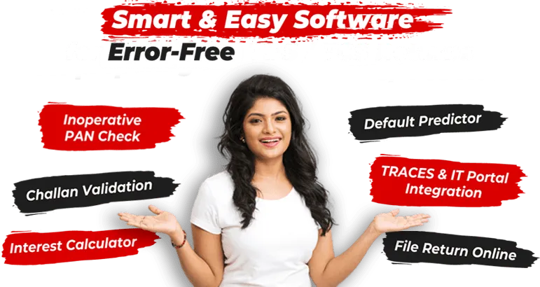 TDSMAN - TDS Software for TDS return filing with Free Trial
